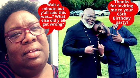 Bishop Td Jakes Didnt Attend P Diddy Sex Parties Youtube
