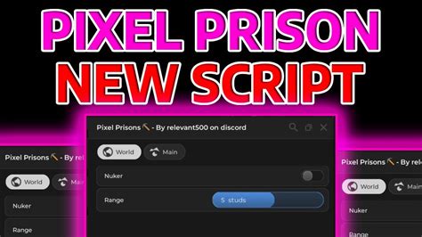 [op⛏️] Pixel Prison Script Dupe Ore Inf Ore Auto Mine Nuke Pastebin Youtube