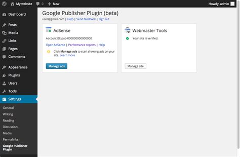 Google Publisher Plugin Released Supports Adsense And Webmaster Tools
