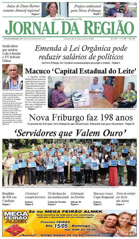 Ed1358 By Jornal Da Região Issuu