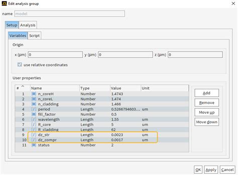 Fiber Bragg Grating Bend Sensor Ansys Optics