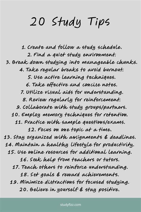 Unlock Your Study Potential 20 Essential Tips And Advice Effective
