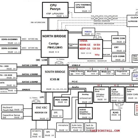 Hp Pavilion Dv Qt Discrete Rev A Schematic Diagram