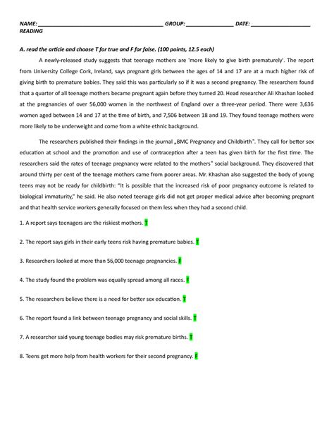 Unit 13 Reading Copia Copy NAME