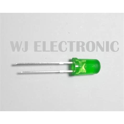 หลอด led 3mm light emitting diode สีเขียว shopee thailand