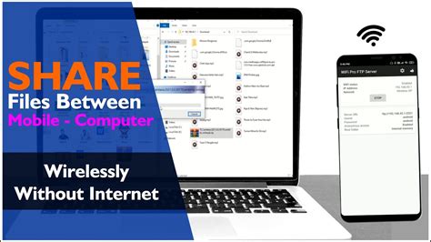 Share File Mobile To Computer Wirelessly Without Internet Transfer