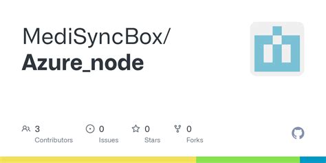 Github Medisyncbox Azure Node