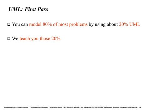 Ppt Modelling With Uml Powerpoint Presentation Free Download Id 1105461