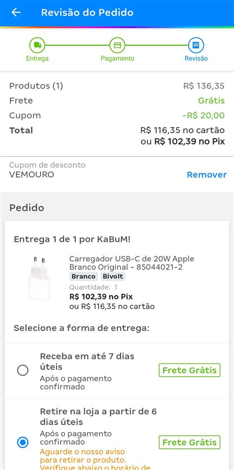 Carregador Usb C De 20w Apple Branco Original App Cliente Ouro