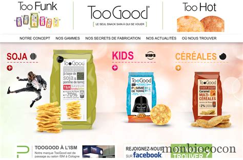 TooGood pour être vrai un snack léger et siiii délicieux Mon Bio Cocon