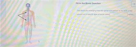 Solved Fiii In The Blank Questionthe Structures Emerging