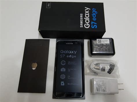 Samsung Galaxy S Edge SM G U GB Black Unlocked VERY GOOD Gruponym Mx