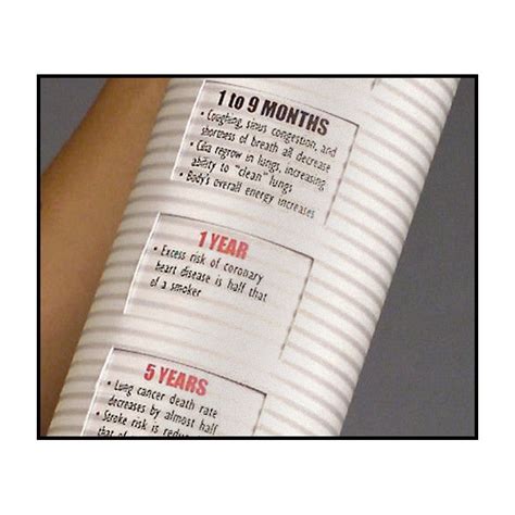 Giant Cigarette Action Display 79109 Smoking Education Health Edco