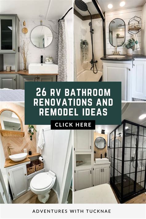 26 RV Bathroom Renovations And Remodel Ideas For 2023 In 2024 Rv