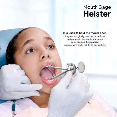 Otica Heister Mouth Gag Utility Forceps Dental Surgeries