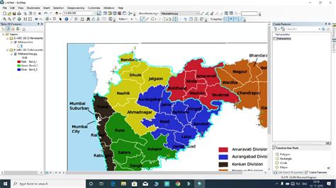 How To Make Shapefile From Autocomplete Polygon And Calculate Area In Arc Gis Arc Gis Gis