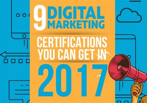 Digital Marketing Certifications You Can Get In Infographic