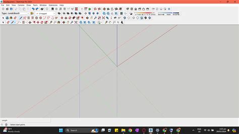 Axes Lines Appear In Cursor SketchUp SketchUp Community