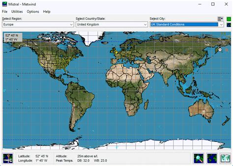 Setting Geographical Location Es