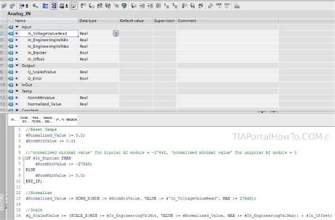 3 Function Call And IO Assignment In TIA Portal