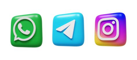 Telegram Icon 3d Pngs For Free Download