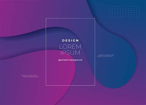 Premium Vector Flat Vector Minimal Geometric Background Dynamic