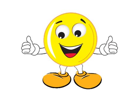 Smiley Face Thumbs Up 