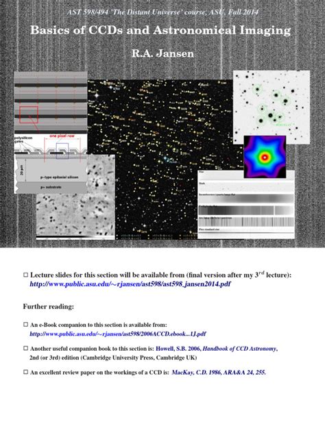 Basics Of Ccds And Astronomical Imaging Pdf