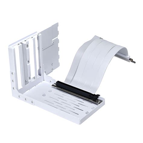 Lian Li Universal 4 Slots Vertical Gpu Kit With Gen 4 Riser White