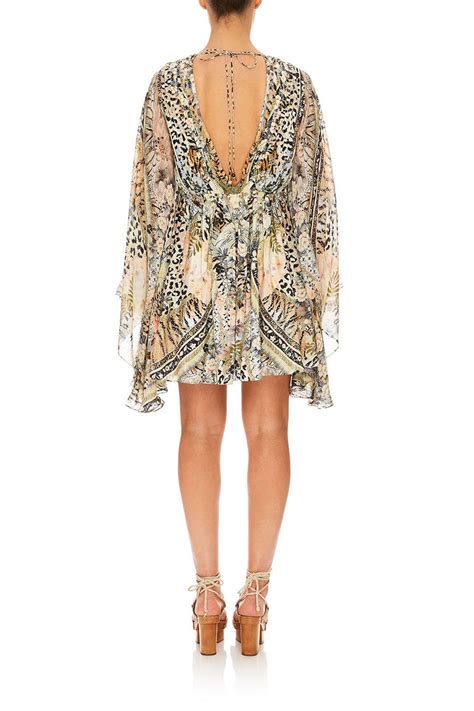 Short Kaftan With Pleat Bodice Moto Maiko Camilla