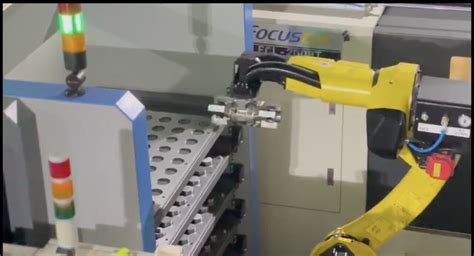 shadi vahidi on linkedin robot for automating cnc machine operation