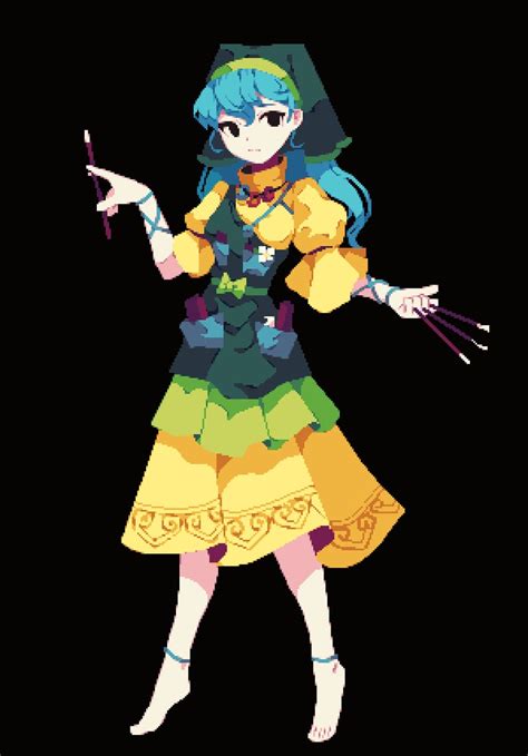 Haniyasushin Keiki Touhou Drawn By 4qw5 Danbooru