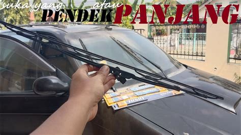 Modifikasi Lebar Wiper Agar Usapan Air Dikaca Lebih Maximal Kia