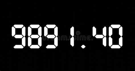 Changing Number With Decimal Point For Scientic Or Economic Concept Stock Video Video Of Count