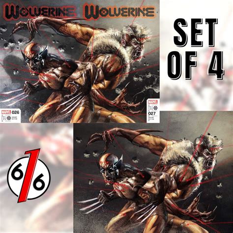 Wolverine 26 27 Set Mastrazzo Connecting Trade Dress And Virgin Variant