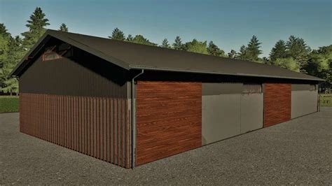 Large Modern Garage V FS Mod Farming Simulator Mod