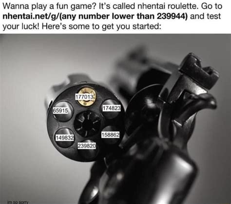 Wanna Play A Fun Game Its Called Nhentai Roulette Go To
