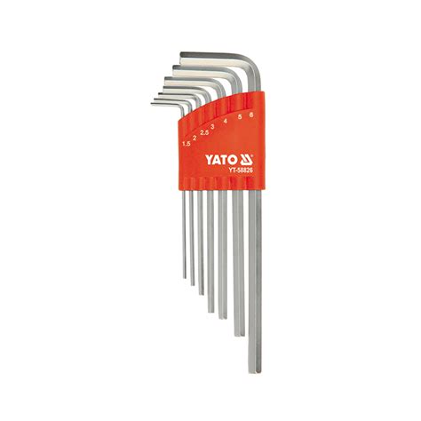 7件套加长内六角扳手组套 Yato中国—易尔拓工具（上海）有限公司