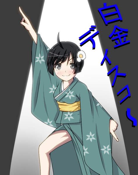 【偽物語】つきひフェニックスop白金ディスコ しゃる さんのイラスト ニコニコ静画 イラスト