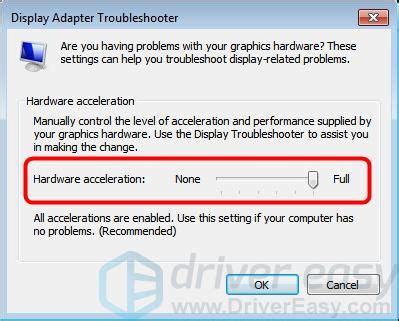 Fix Hardware Acceleration Issues For Windows Driver Easy