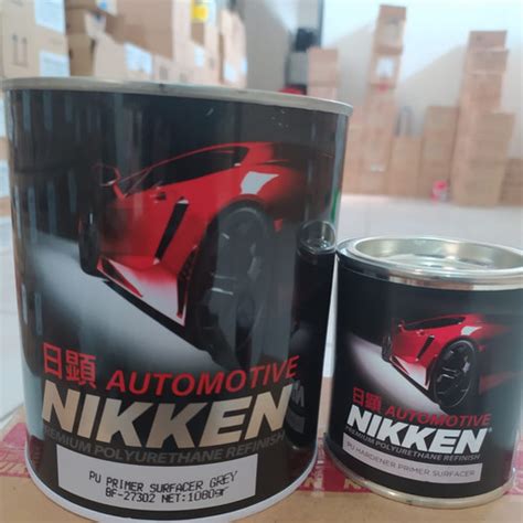 Jual Epoxy Pu Nikken Primer Surfacer 1 L Putih Jakarta Timur Tokoabba Tokopedia