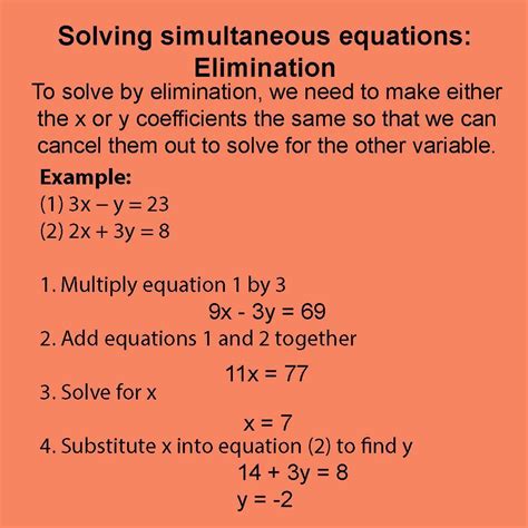 Ioteach On Linkedin Alevel Maths Alevelmaths Simultaneous