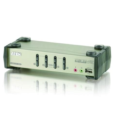 Aten Cs1734b 4 Port Ps 2 Usb Kvm Switch