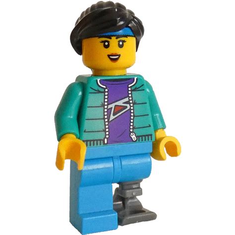 Lego Woman Prosthetic Leg Minifigure Inventory Brick Owl Lego