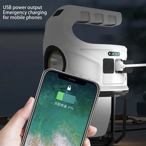 Ripley Linterna Impermeable Faro Delantero Usb Recargable Rondon