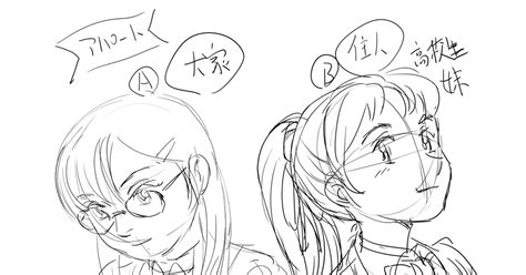 オリジナル 「キャラ作り」落書き おしよんのイラスト Pixiv