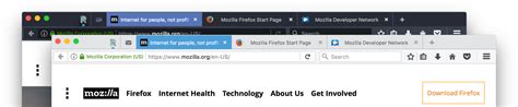 Another Dimension Reduce Margin Between Tabs And Title Bar In Firefox