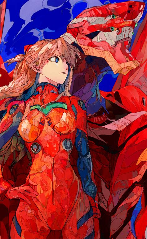 Asuka Neon Genesis Evangelion Yadunadu Ranimeart