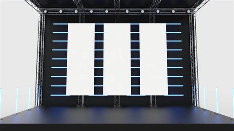 Concert Stage 2 3d Model By Cgbee
