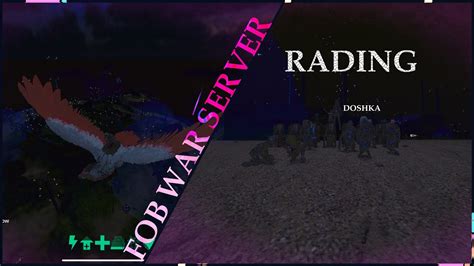 Ark Mobile FOB WAR NA Pvp YouTube